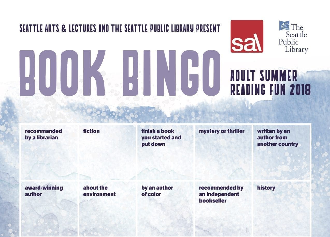 Seattle Arts & Lectures \ Play Summer Book Bingo