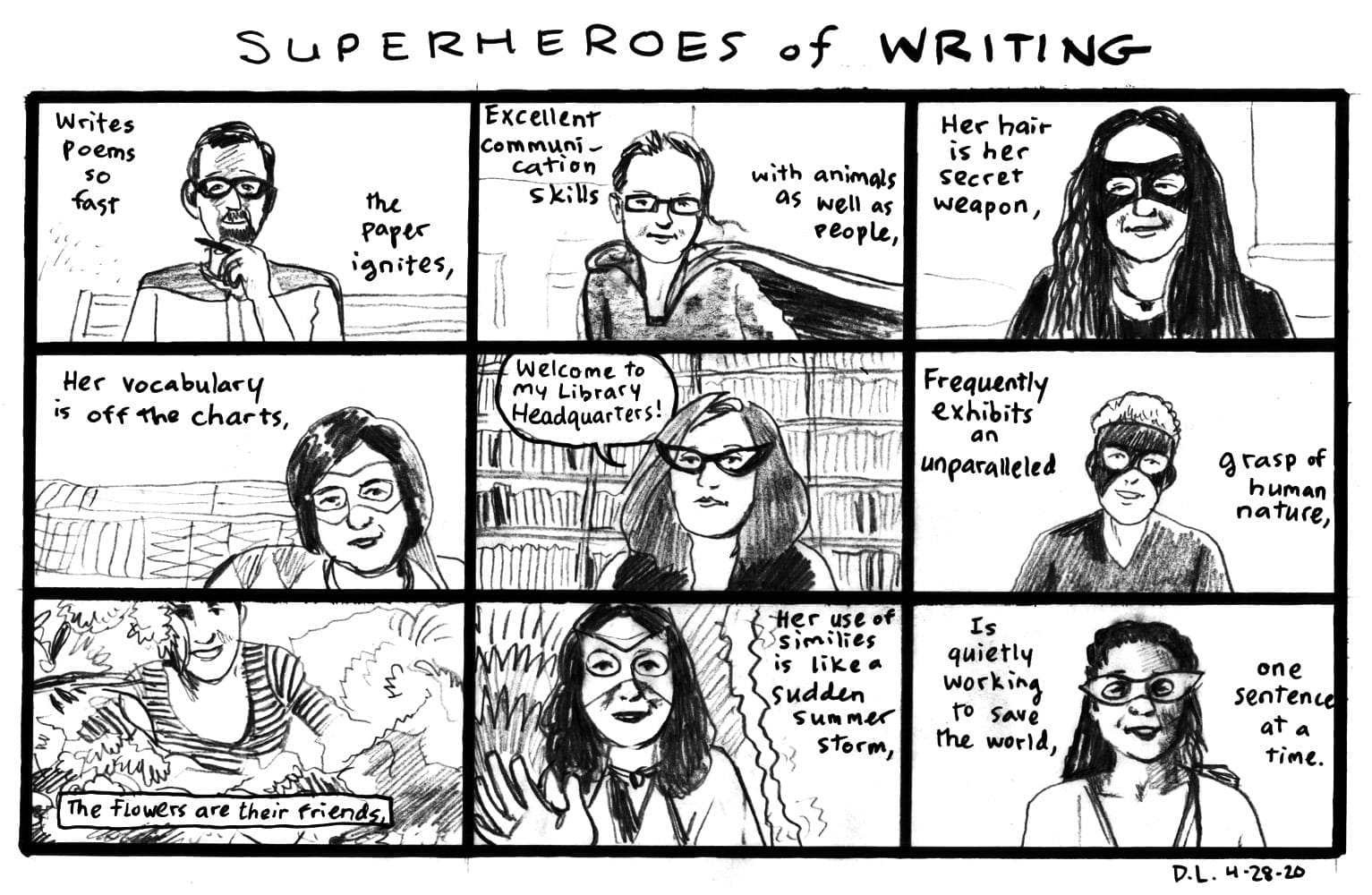 Seattle Arts & Lectures \ WITS Lesson: Turn a Video Conference Grid ...